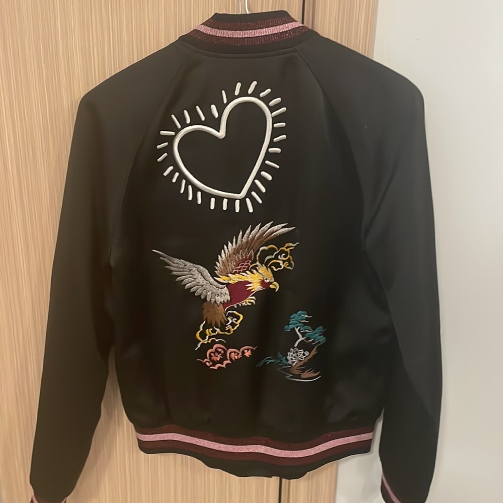 Coach X Keith Haring Varsity Jacket - Gem